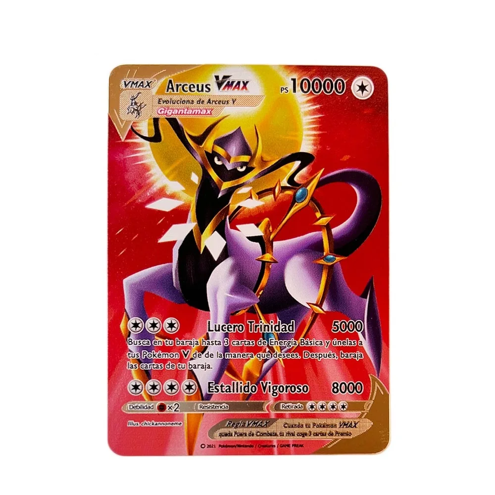Sell Well Spanish Pokemon Metal Card Vmax Original Pokemon Cards sell-well-spanish-pokemon-metal-card-vmax-original-pokemon-cards