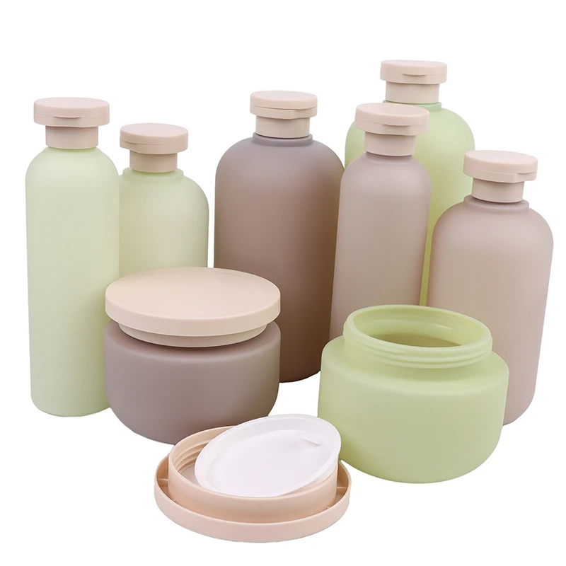 Green Grey Refillable Bottle Filp Lid Empty Plastic Hand Sanitizer ...