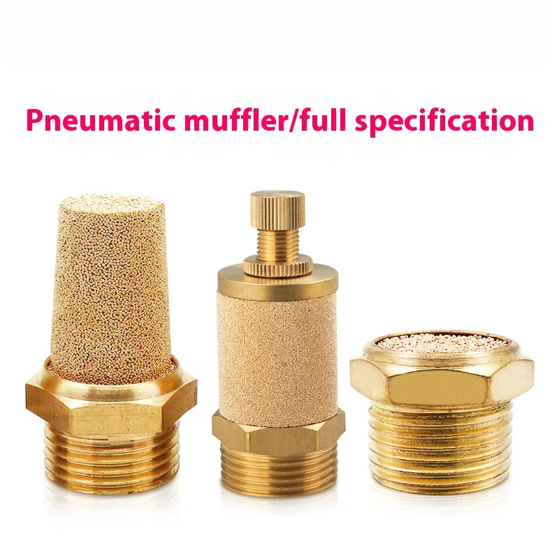 10pcs-Durable-Pneumatic-Solenoid-Valve-with-Baota-Flat-Head-Muffler-for ...