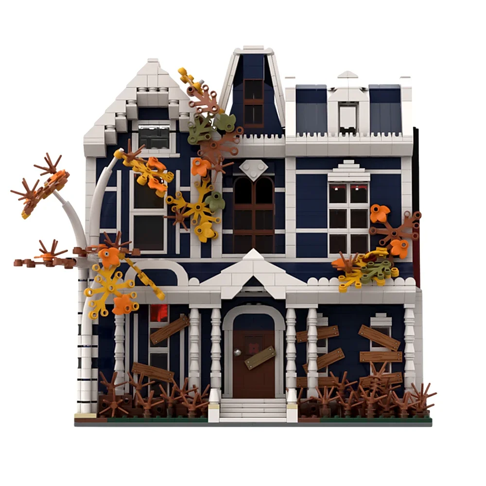 Gobricks-MOC-Victor-Creel-House-Building-Blocks-Scary-House-Strange ...