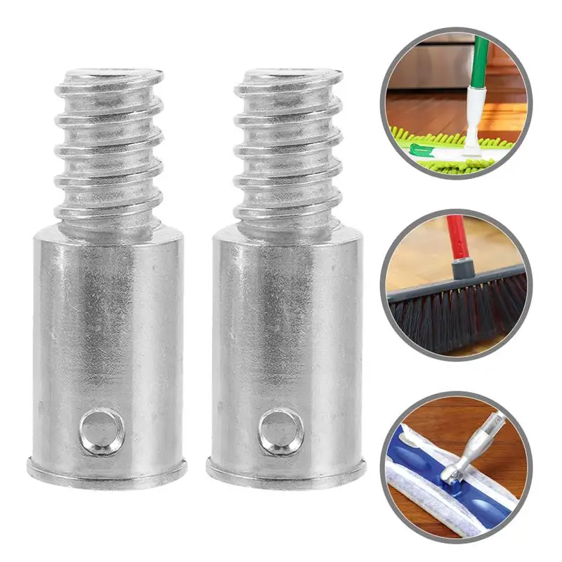 2Pcs-Tip-For-Telescopic-Pole-Household-Cleaning-Adapters-Adapter-Broom ...