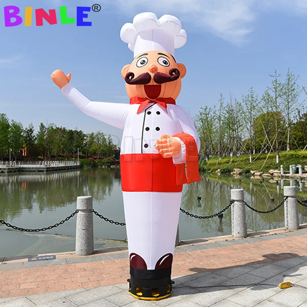 2-5m-Air-Dancers-Sky-Tubeman-Inflatable-Cook-Man-Puppet-Chef-Welcome ...