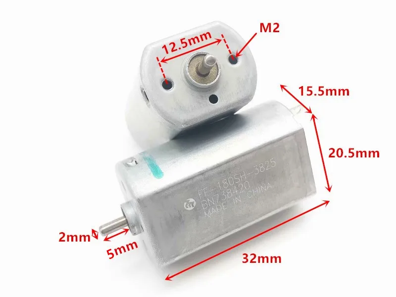 Vadonatúj Mabuchi Ff-180Sh-3825 180 Dc Motor 1,2 V 8500Rpm ...