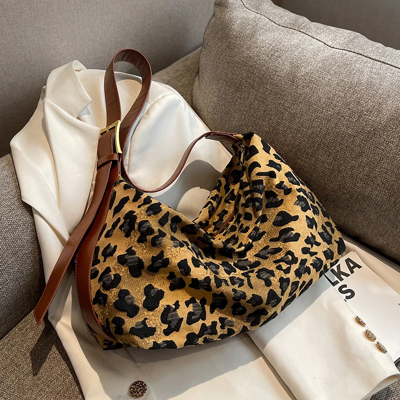 Leopard Print Bucket Handbags | Leopard Bucket Bag Women | Large Bags ...