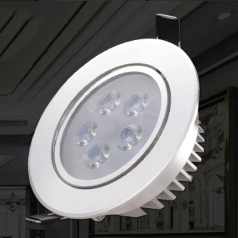 Luz-de-teto-LED-regul-vel-Downlight-LED-Spot-Light-COB-Light-9W-12W-15W ...