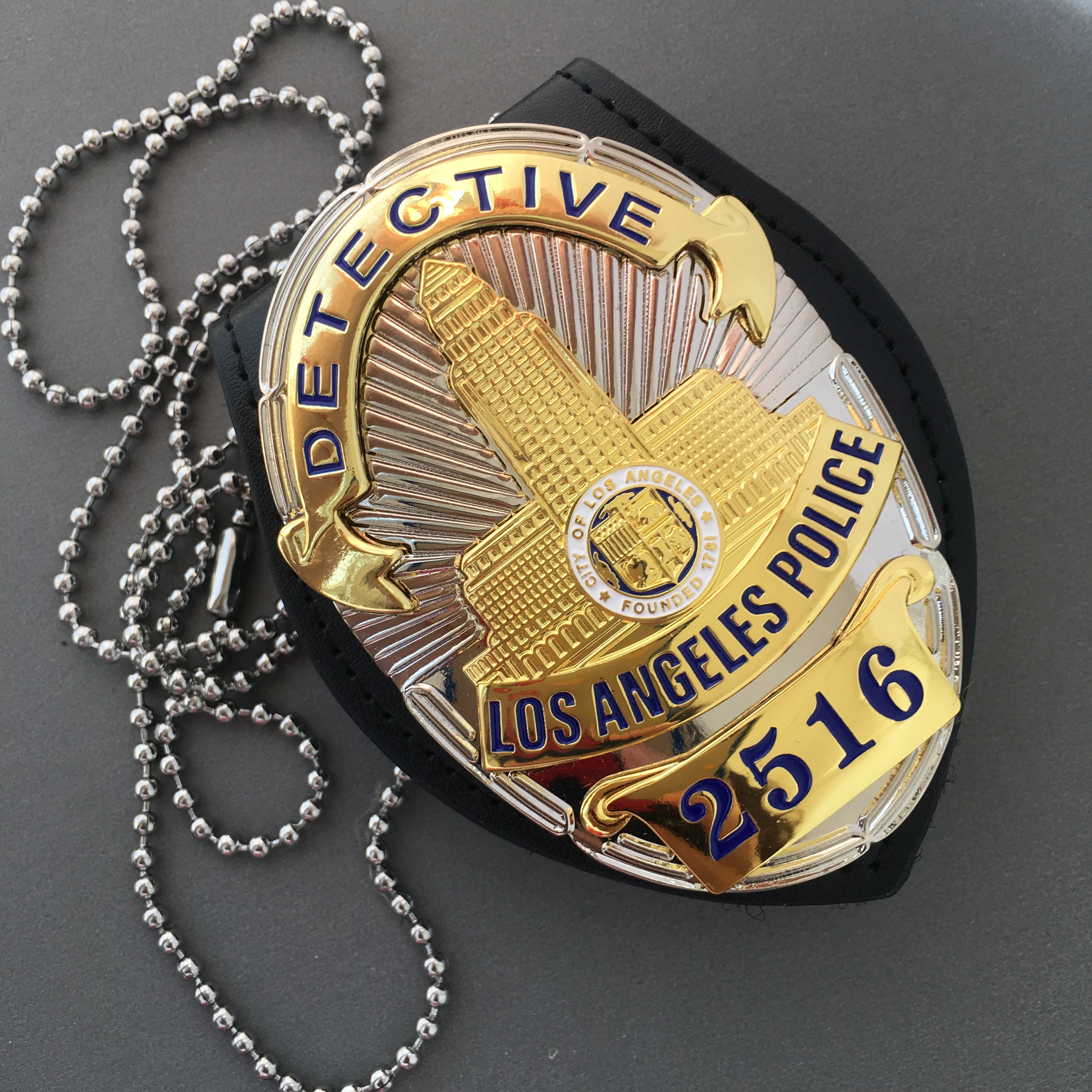 French Movie Prop Badge