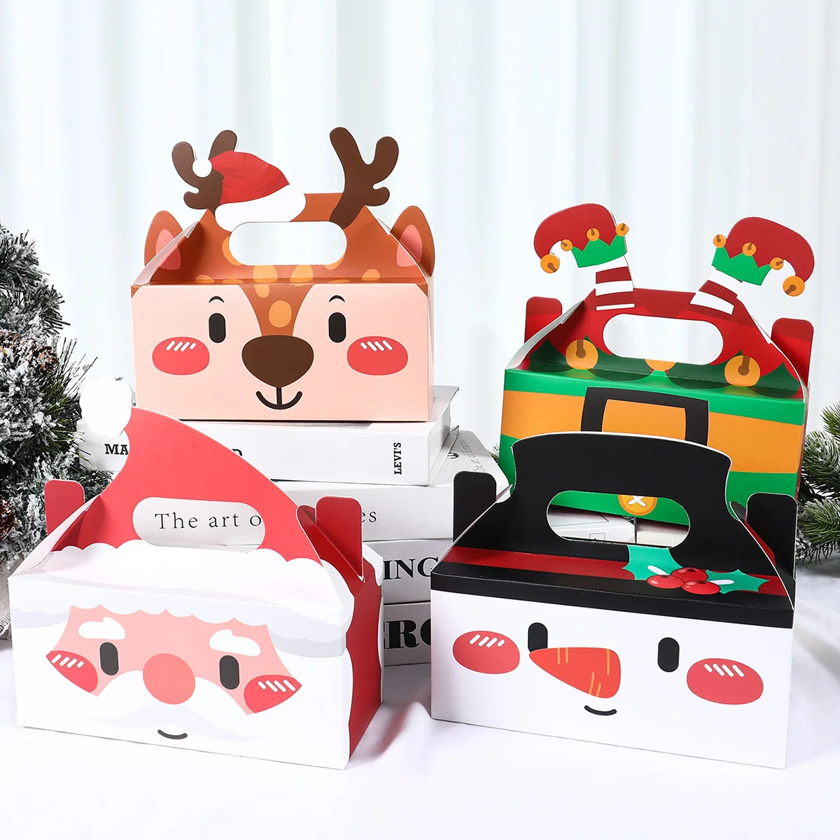 Kraft-Paper-Portable-Christmas-Gift-Box-2023-Christmas-Decoration-for ...