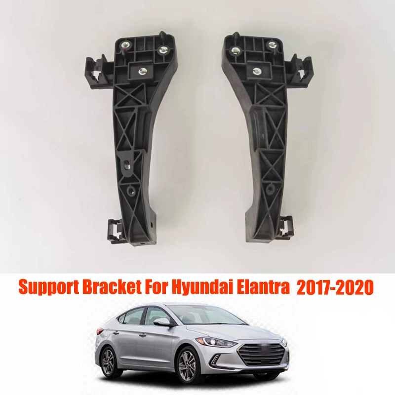 64128F2000 64118F2000 Left Right Headlight Headlamp Support Bracket ...