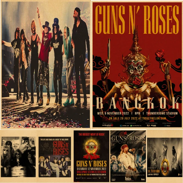 Vintage Rock Band Posters
