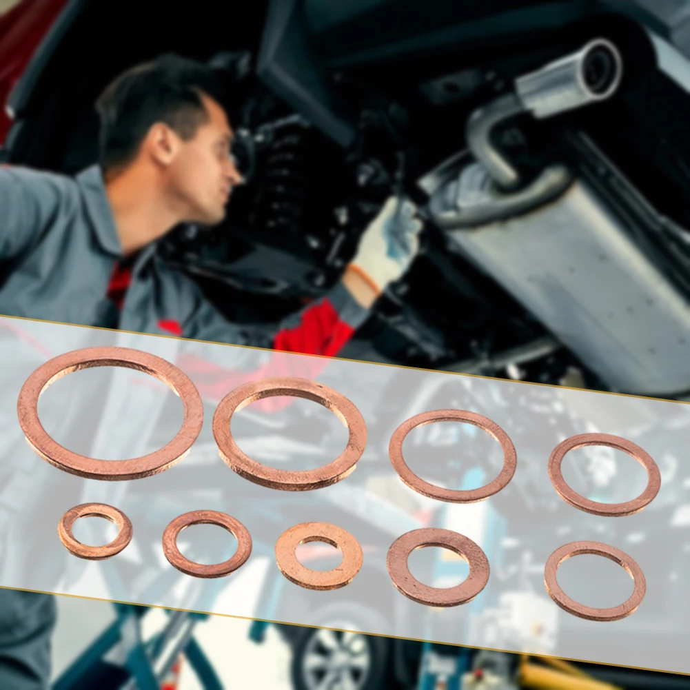 Multipurpose-Copper-Washers-Good-Electrical-Sump-Plug-Sealing-Gasket ...