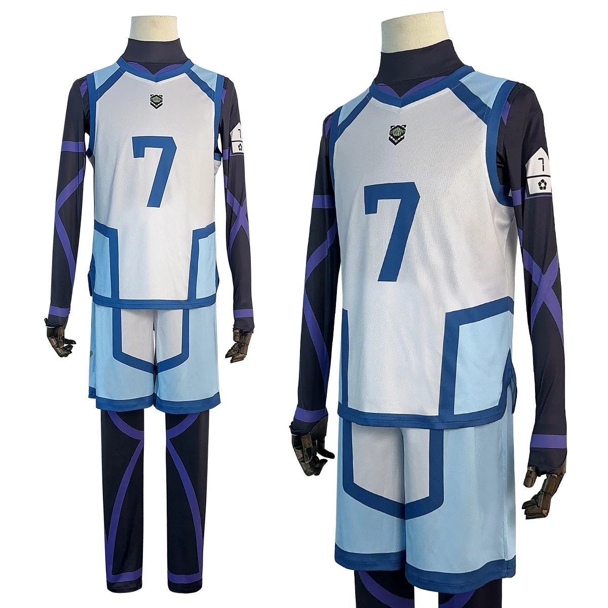 HOLOUN-Blue-Lock-Temporada-2-Anime-Nagi-Cosplay-Traje-No-7-Camisas-De ...