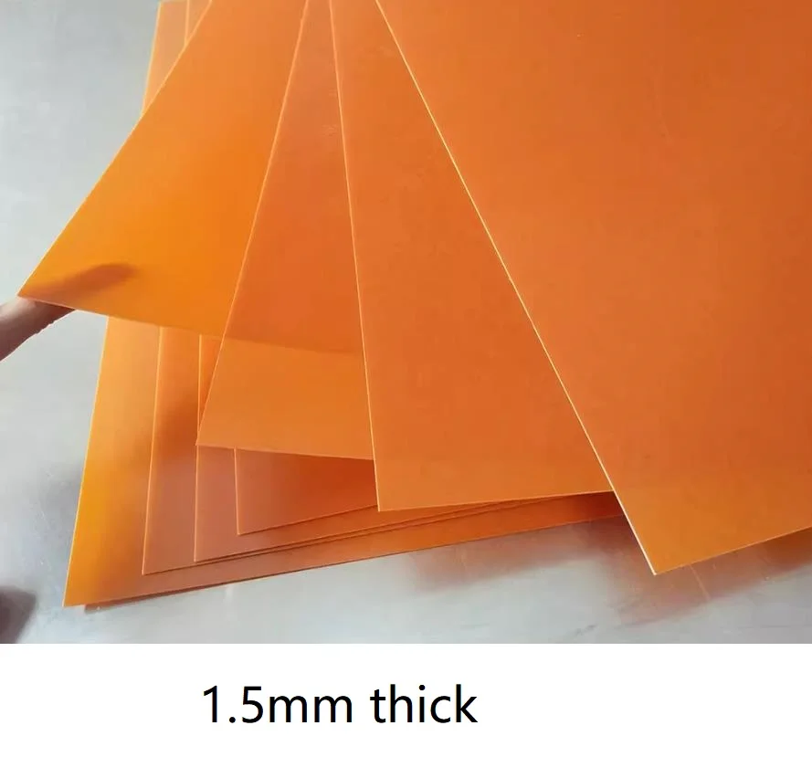 1-5mm-thick-orange-Super-thin-bakelite-board-bakelite-plate-Phenolic ...