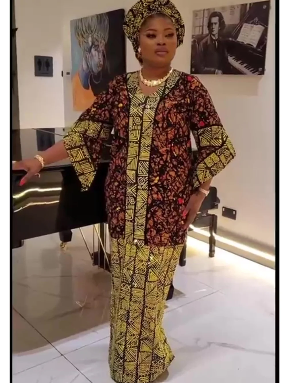 Abayas-Robe-de-Soir-e-en-Satin-pour-Femme-Caftan-Marocain-Boubou ...