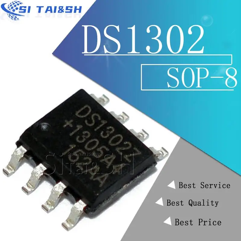 10-piezas-DS1307ZN-SOP-8-DS1307Z-DS1307-DS1307N-SOP-DS1302-DS1302ZN ...