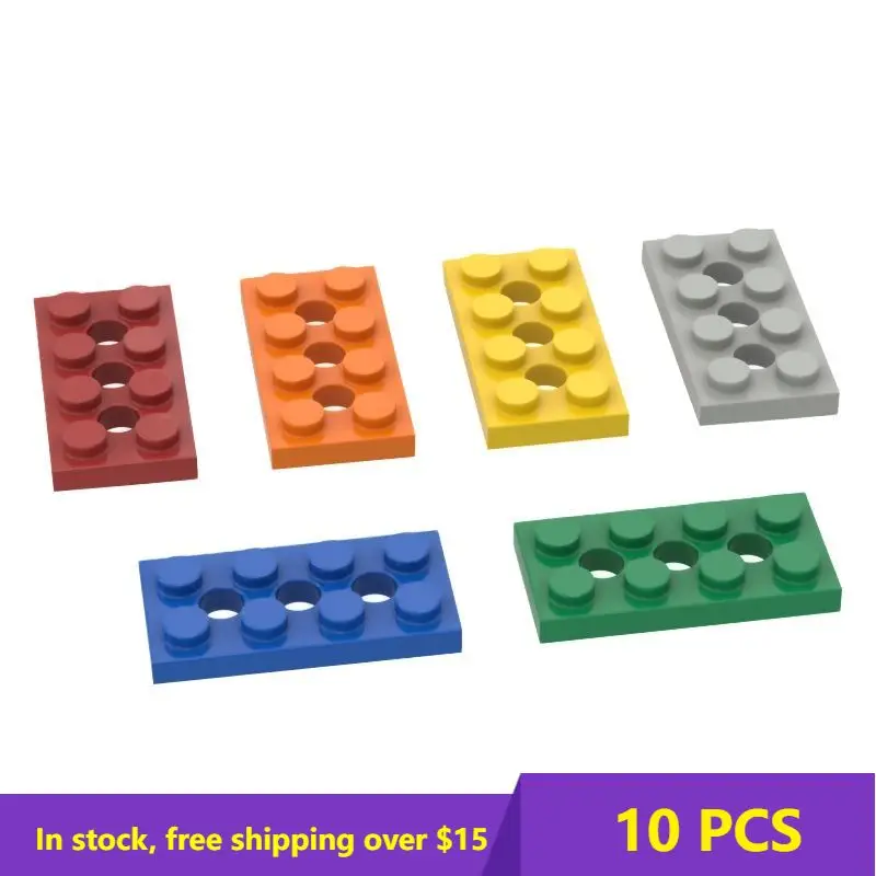 10PCS-MOC-Assembles-Particles-3709-2x4-for-Building-Blocks-Parts-Bricks ...