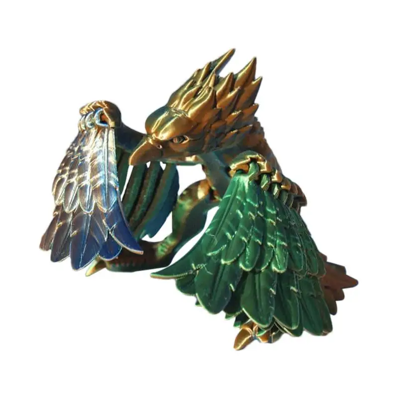 3D-Printed-Phoenix-Articulated-Phoenix-Figurine-3D-Printing-Masterpiece ...