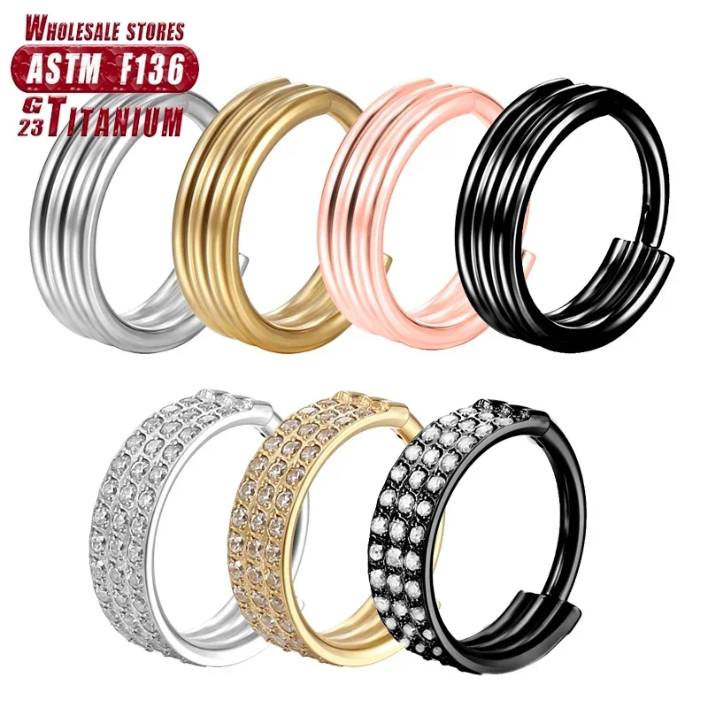 F136-Titanium-Septum-Piercings-Zircon-Nose-Rings-Jewelry-CZ-Cartilage ...