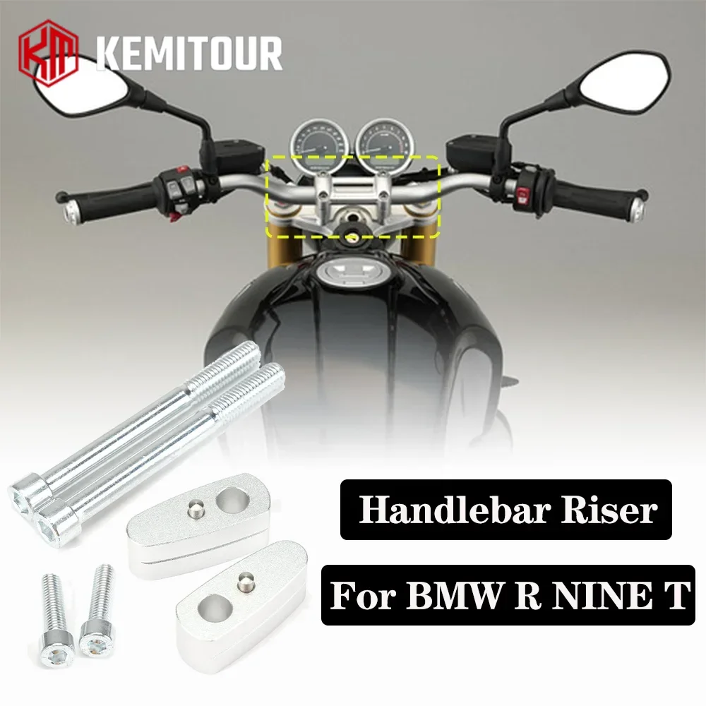 For BMW R nine T Urban Scrambler Pure Racer Handlebar Riser Lift Kit R9 ...