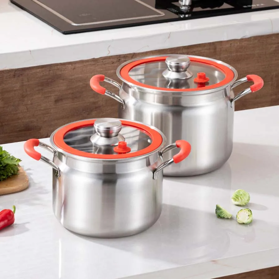 Stainless Steel Thickened Micro Pressure Multifunctional Household Soup ...