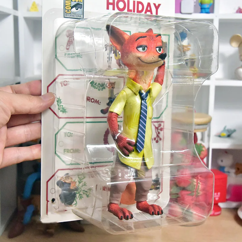 Disney-anime-zootopia-nick-a-raposa-figura-de-a-o-brinquedos-19cm ...