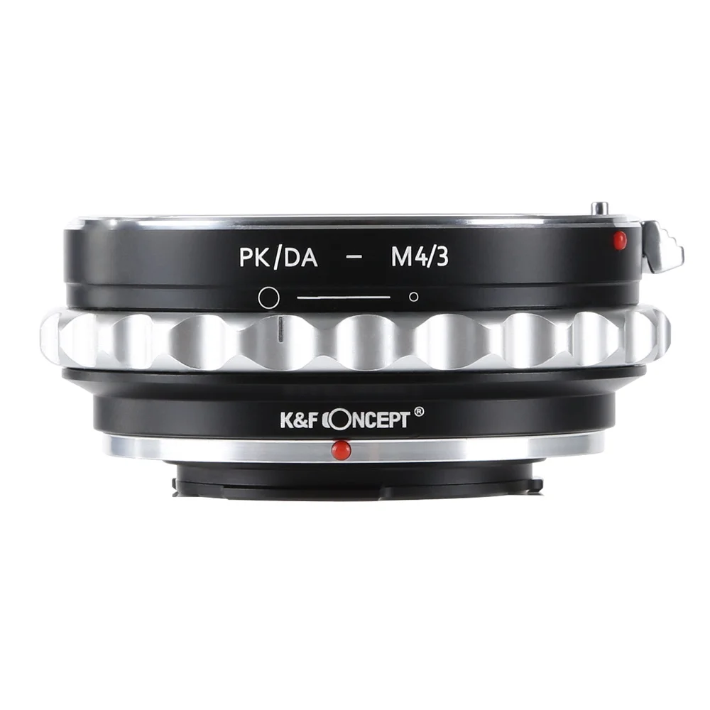 K&F CONCEPT PK/DA-M4/3 Lens Mount Adapter Ring for Pentax PK DA Mount ...