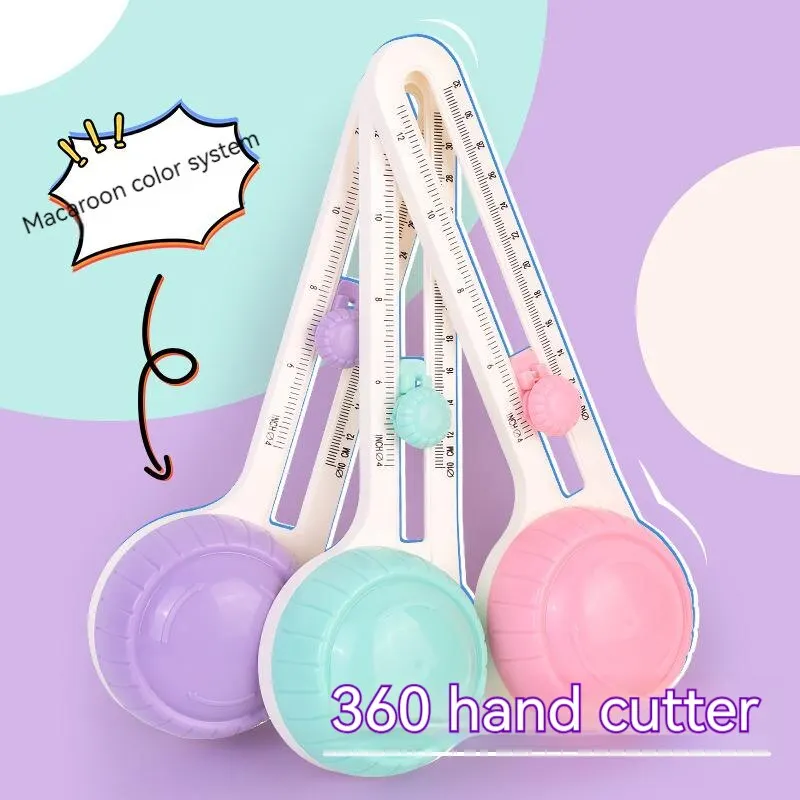 1Pcs Circle Cutter Cortador De Papel Circular Faca De Papel DIY ...