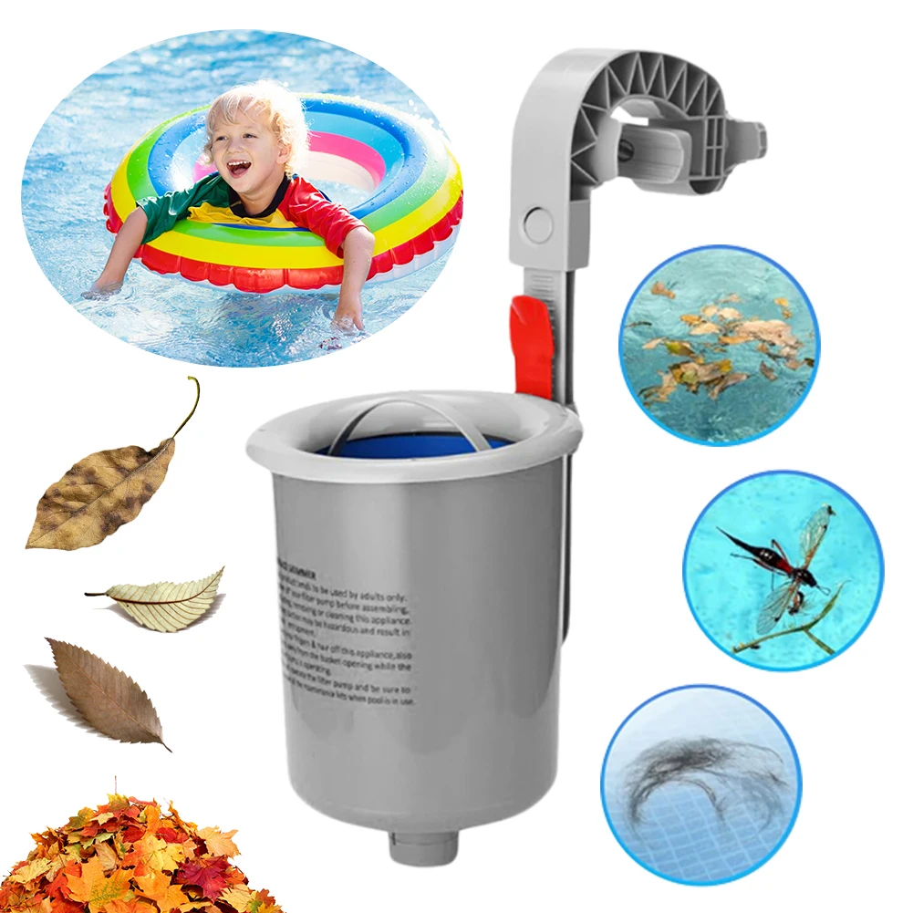 Above-Ground-Auto-Pool-Skimmer-Wall-Mounted-Swimming-Pool-Debris ...