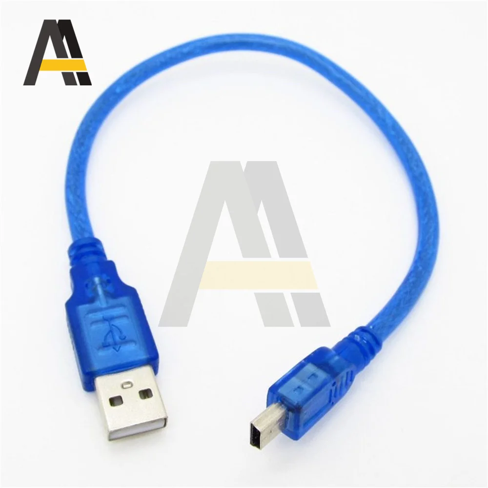 Mini USB Kabel 30cm 50cm Mini USB zu 5 poligem T Port Mini 5p 2,0 ...