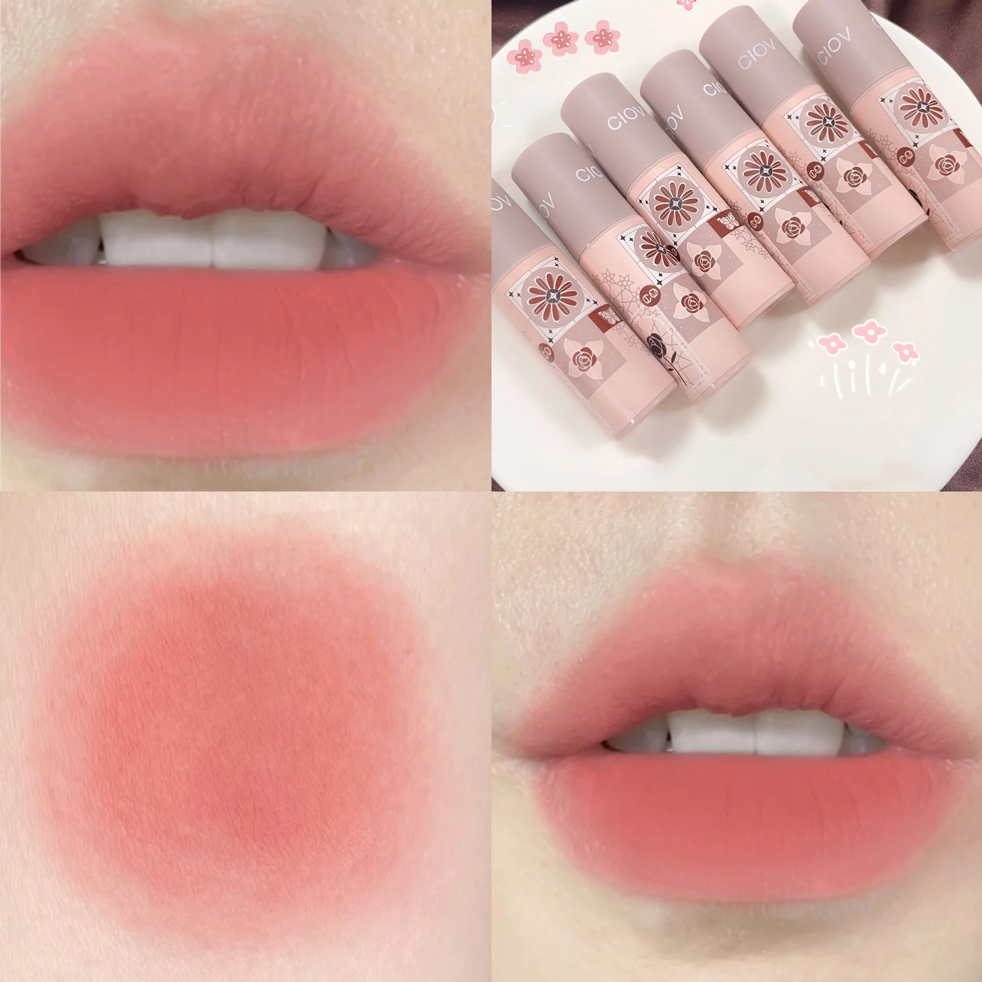 Kaleidoscope Lip Mud Lipstick Liquid Lip Tint Cream Pigment Matte Lip ...