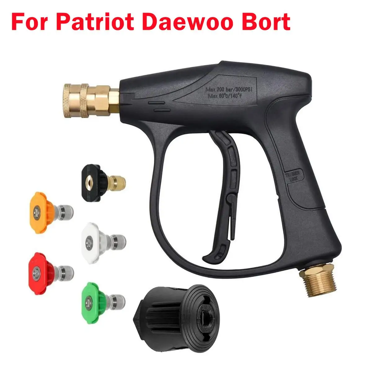 Car Wash Gun For Patriot Daewoo Bort High Pressure Washer With Spray ...