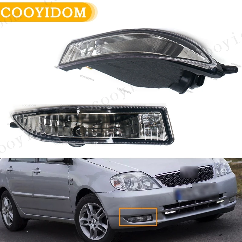 Front Bumper Fog Light With Bulbs lamp Driving Light Headlight ...