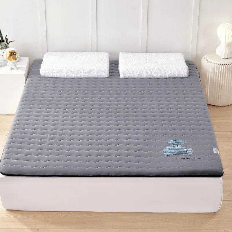 Double-layer-mattress-thickened-high-elastic-memory-foam-filled-non ...
