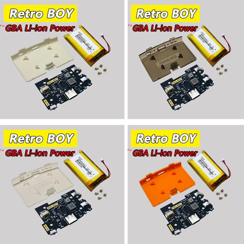 Batterie-aste-universelle-pour-Game-Boy-Advance-batterie-au-lithium-Mod-pour-GBA-Highlight-2024 ...