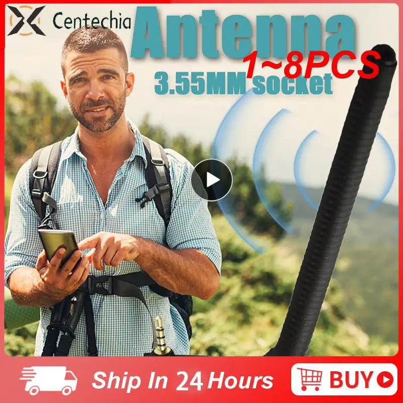 1-8PCS-6dbi-3-5mm-GPS-TV-Mobile-Cell-Phone-Signal-Strength-Booster ...