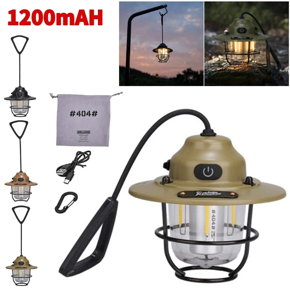 Mini-LED-Camping-Lanterns-Type-C-Rechargeable-Portable-Hanging-Tent ...