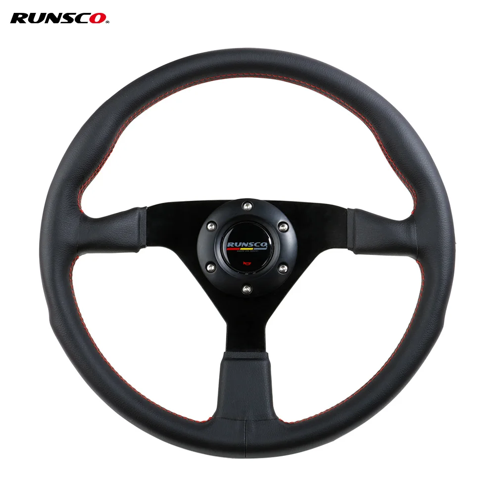 Racing-345mm-Steering-Wheel-Sport-Drift-Pc-Sim-Game-Wheel-Control-Frame ...