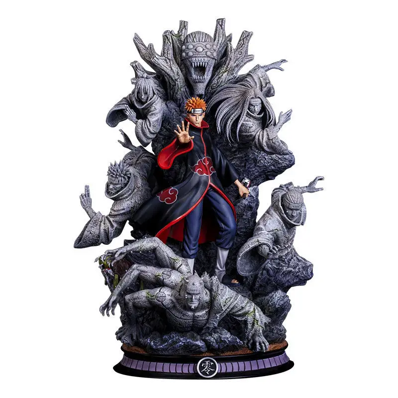 42cm Naruto Shippuden Anime Figurine Model GK Deva Path Tendo Pain ...