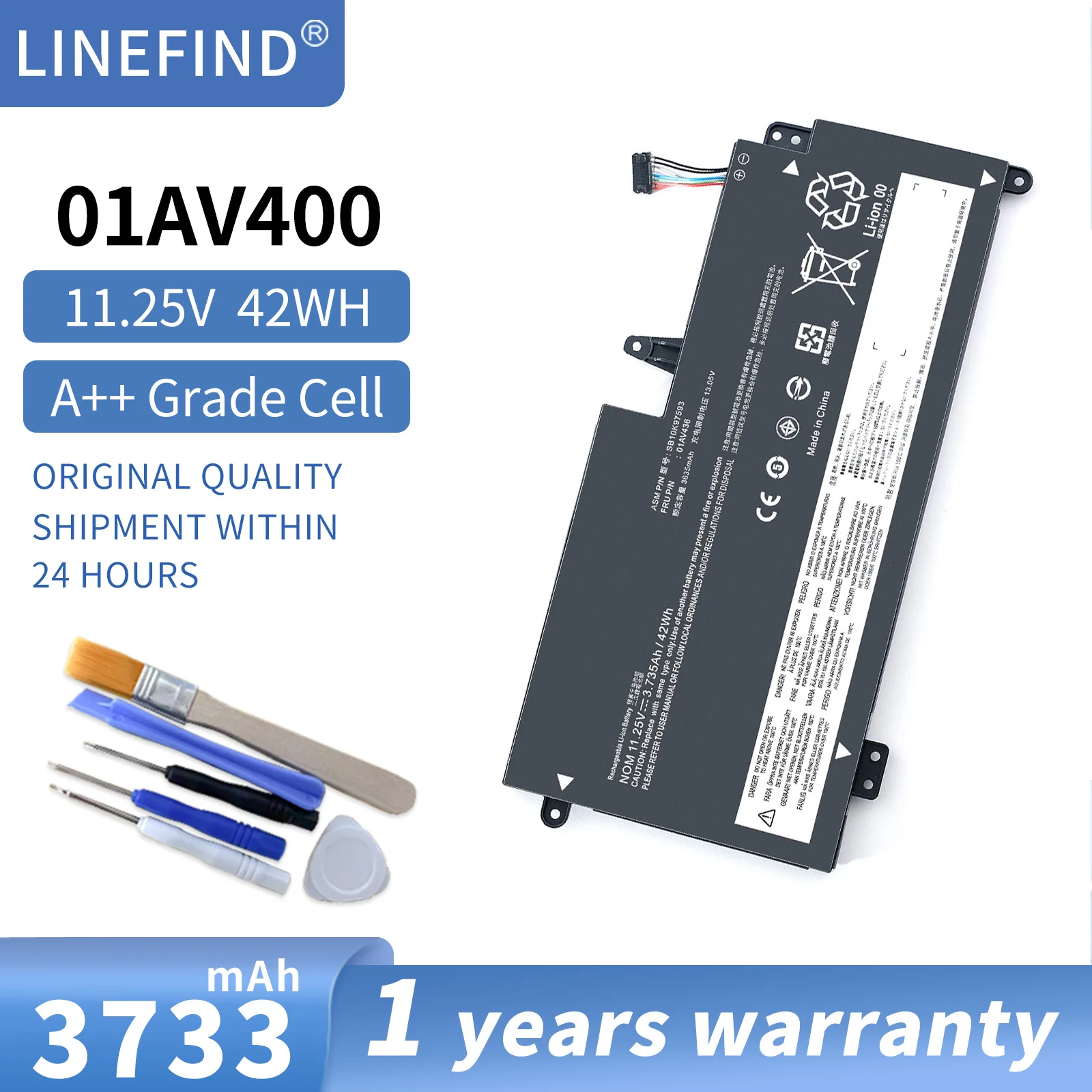 01AV400-Laptop-Battery-For-Lenovo-01AV401-01AV402-01AV435-01AV436 ...