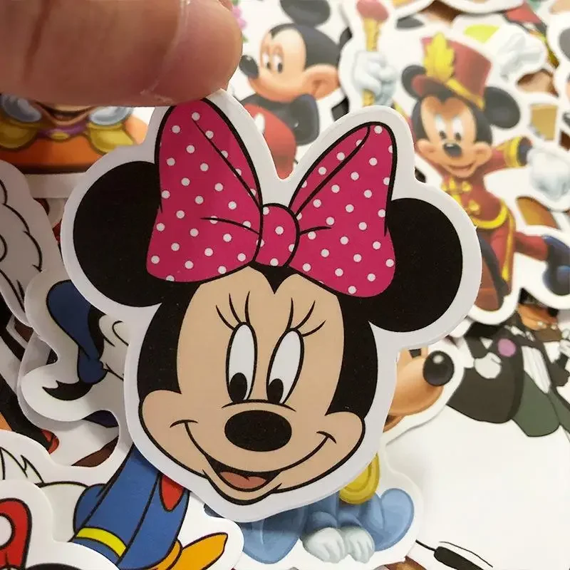 Disney-Minnie-Mouse-Cartoon-Stickers-non-sticky-Decal-Graffiti-Laptop ...