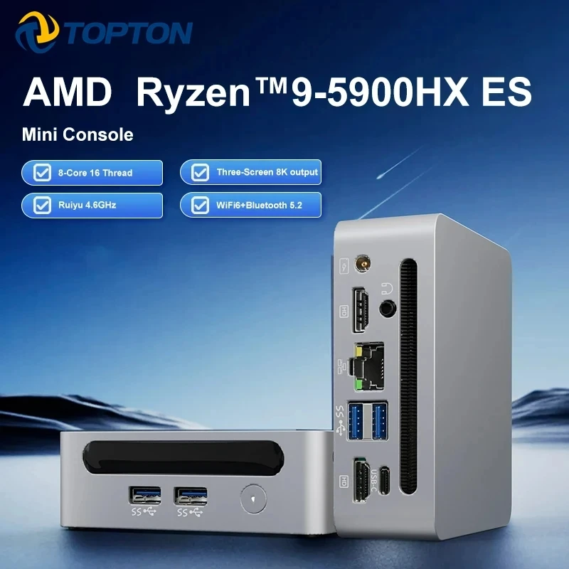 2024-Goedkope-Mini-Pc-Amd-Ryzen-9-5900hx-Es-5800H-Es-Windows-11-Ddr4 ...