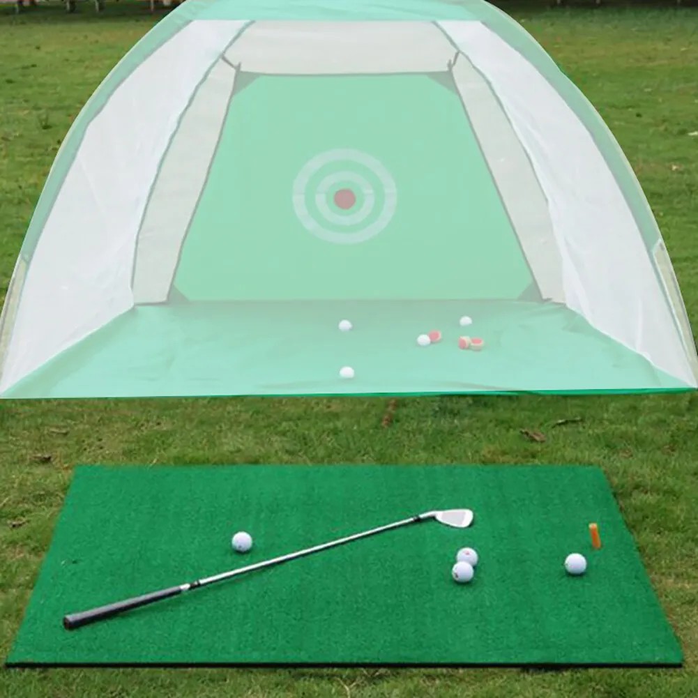 51X21Cm-Golf-Cage-Grass-Pad-Swing-Hitting-Practice-Trainer-Mat-Golf ...