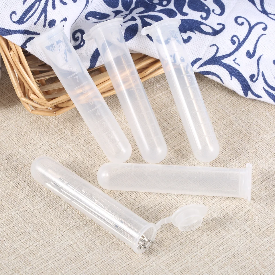 Needle Storage 10-Pack Tubes With Colored Caps - Transplastic ...