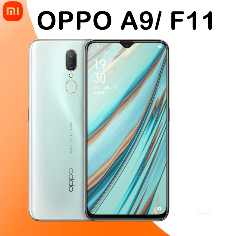 OPPO-A9 F11 Smartphone Android, Celular, 6G, 128GB, Impressão digital ...