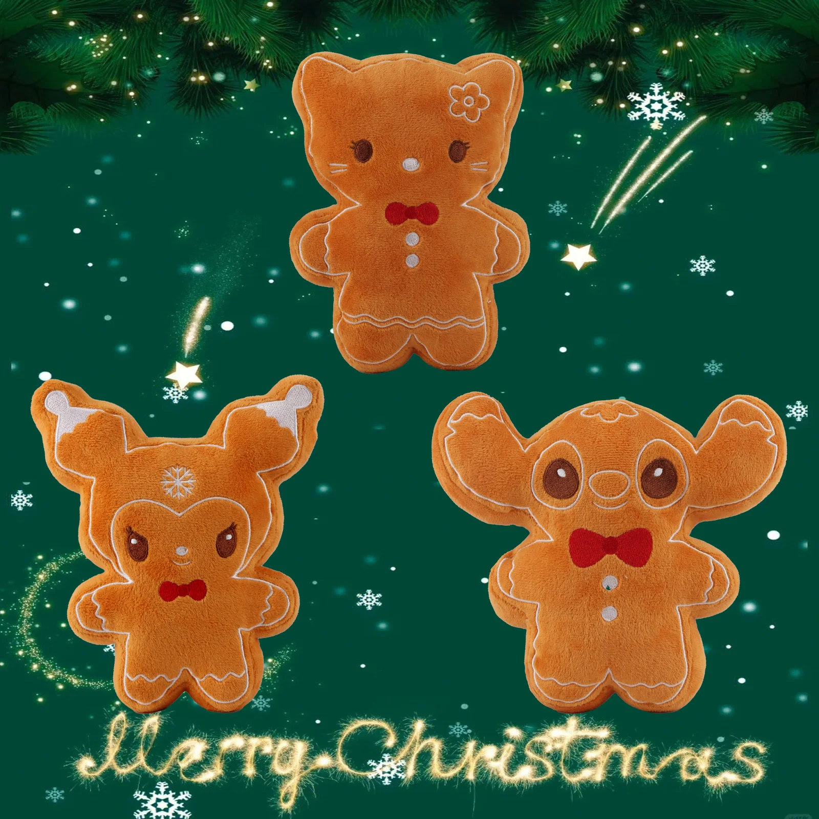 18cm-Gingerbread-Man-Plush-Toy-Bag-Pendant-Stuffed-Anime-Biscuit ...