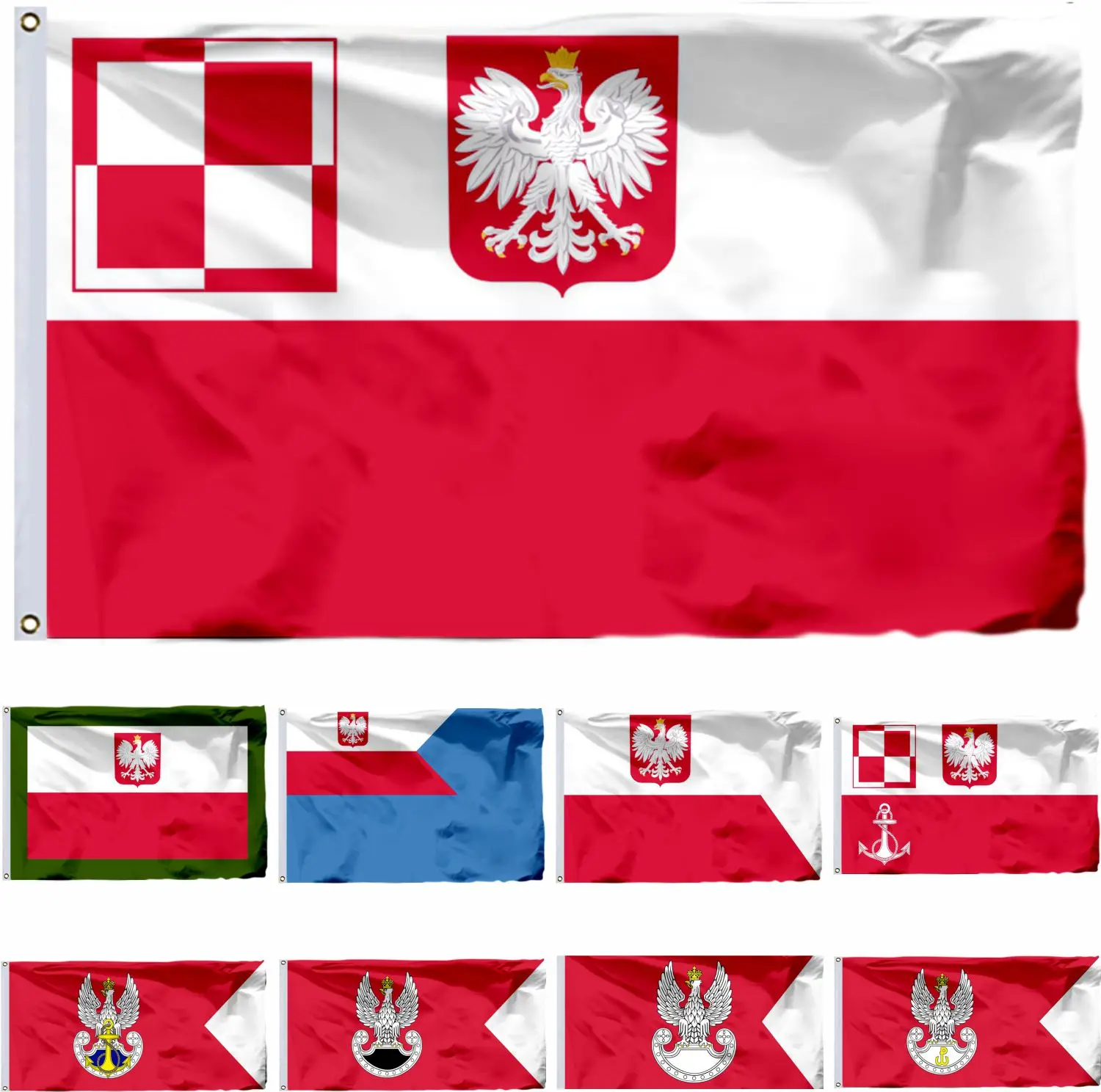 Poland-Air-Force-POL-Navy-Airfields-IIIRP-Flag-90X150CM-3X5FT-Military ...