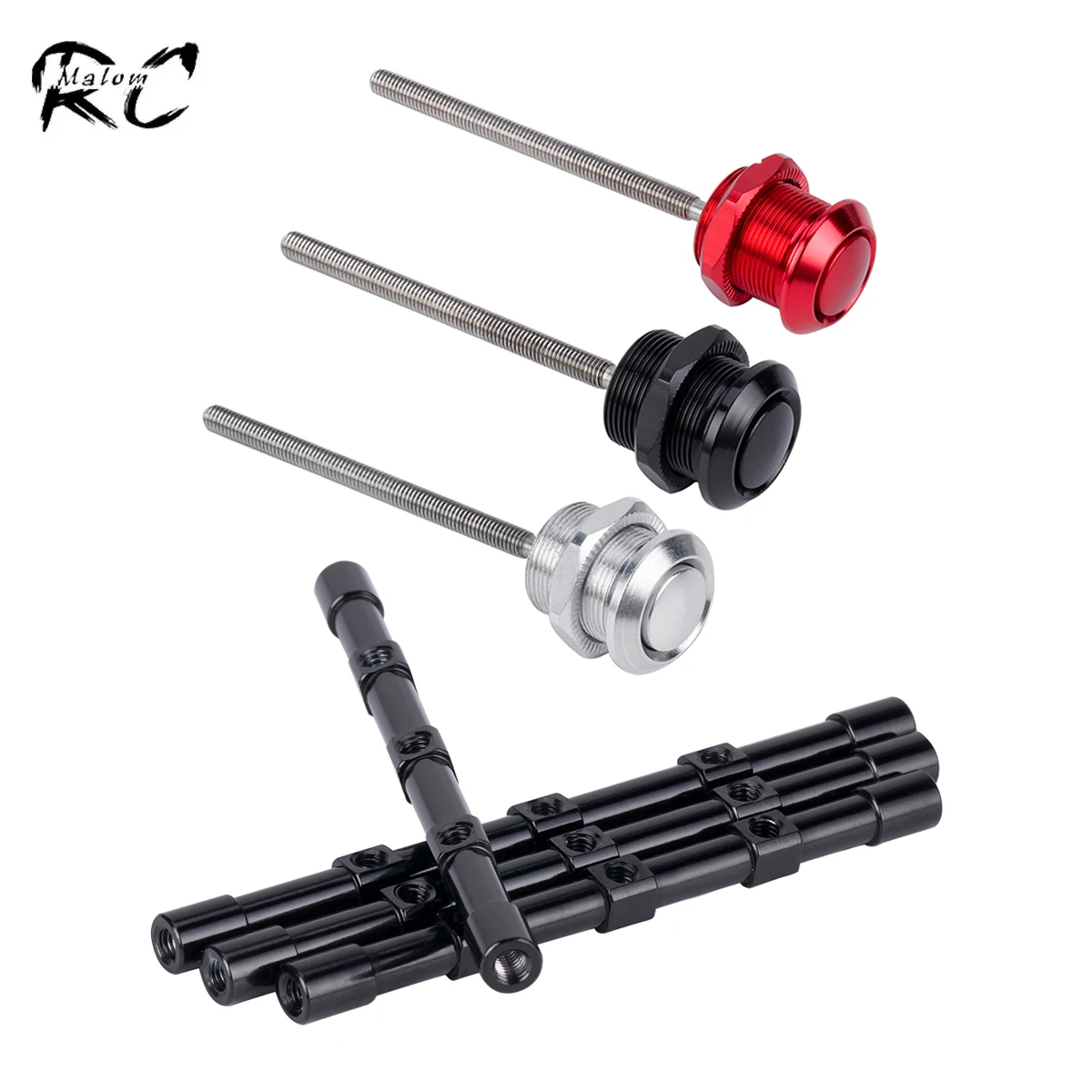 Aluminium-Lockable-Push-Button-Quick-Release-Latch-Body-Pins-for-1-10 ...