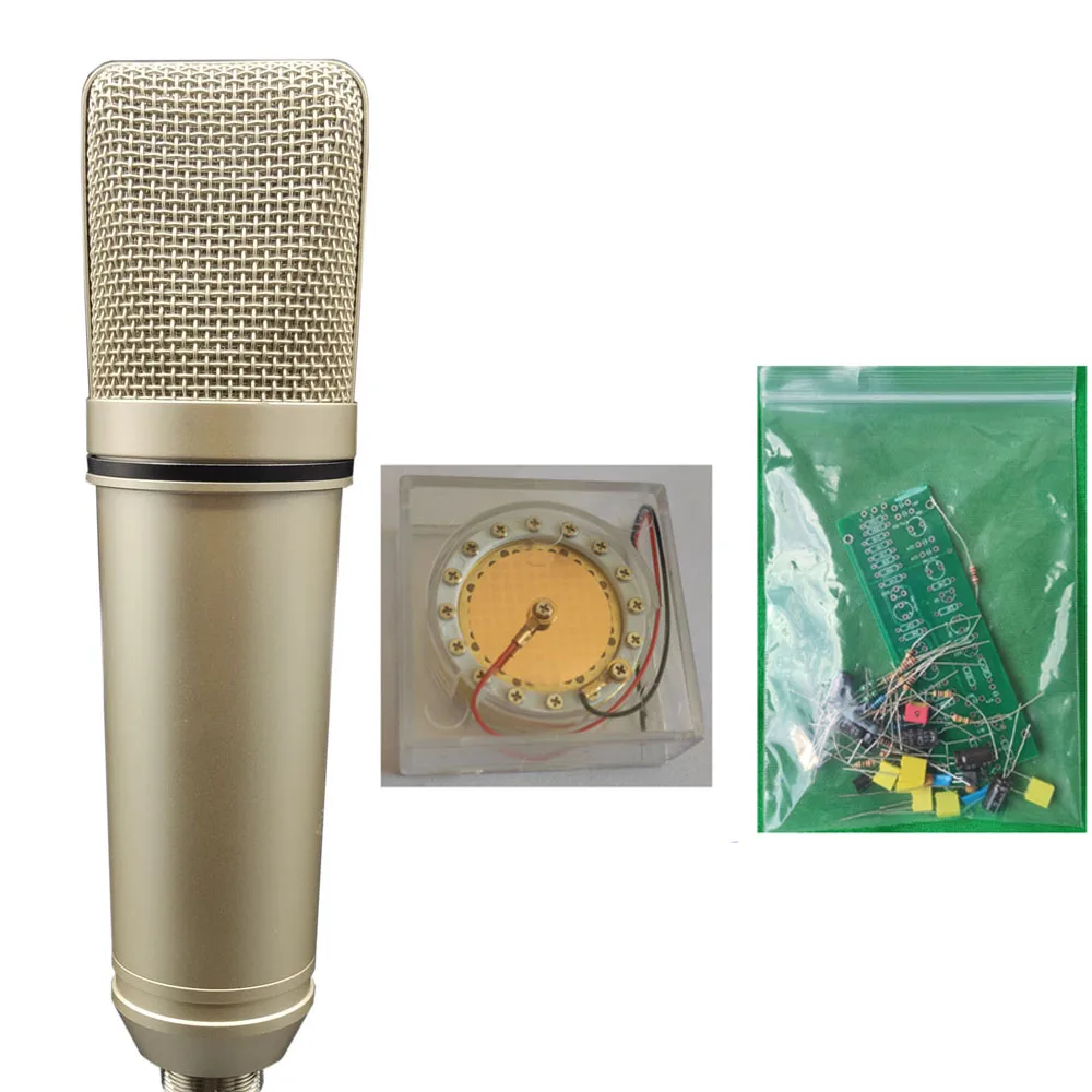 Gold Recording Studio Microphone