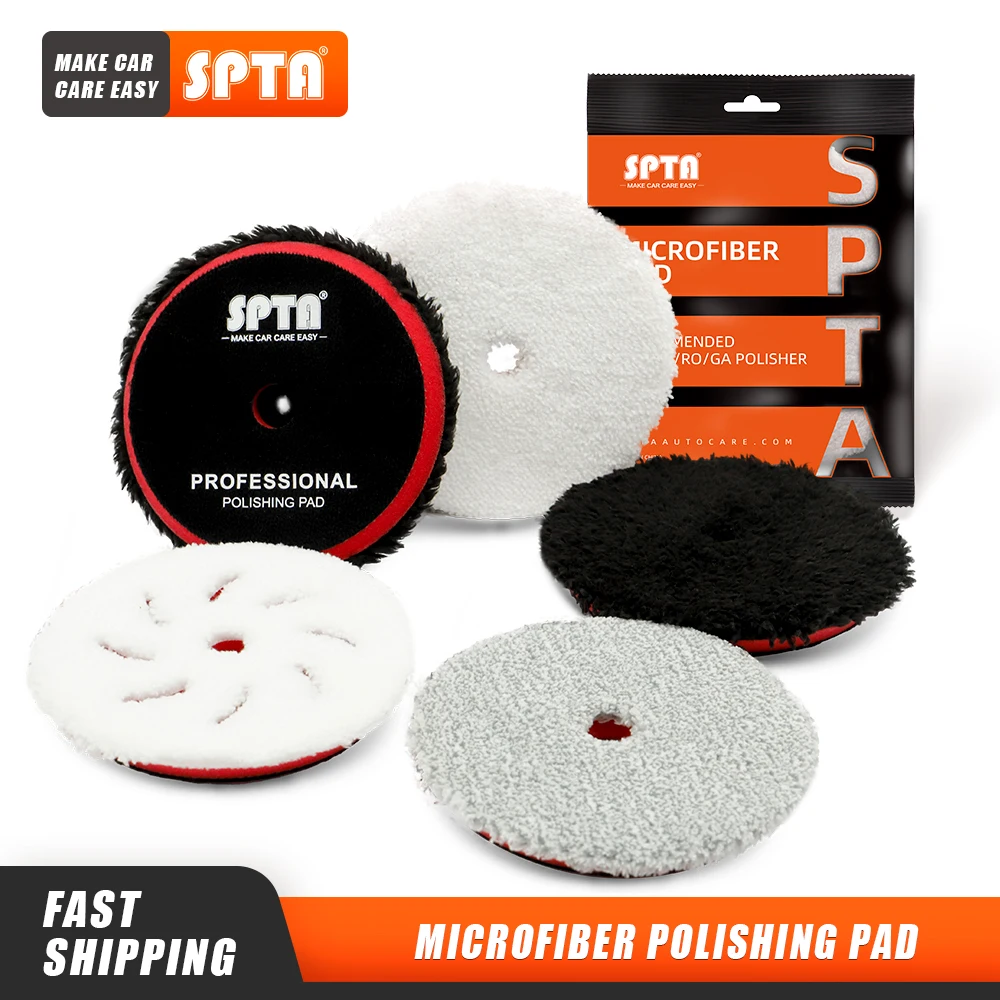 SPTA-3-76mm-5-125mm-6-150mm-Fast-Finishing-Microfiber-Polishing-Pad ...