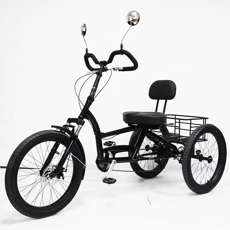 24 inch lying down riding tricycle pedal manpower - AliExpress 1420
