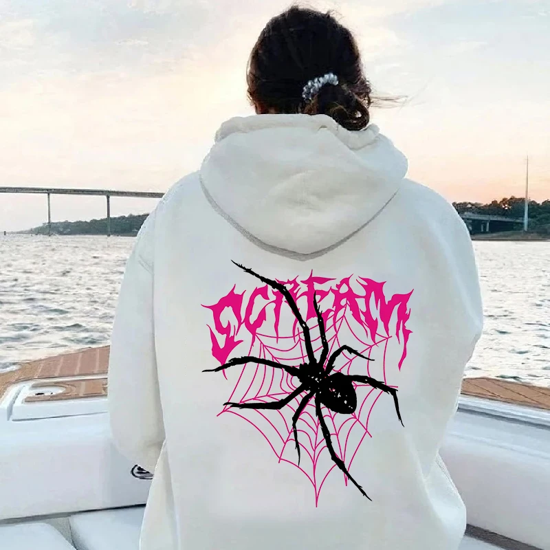 Trendy-Popular-Spider-Printed-Hoodies-Winter-Spring-Women-Men ...